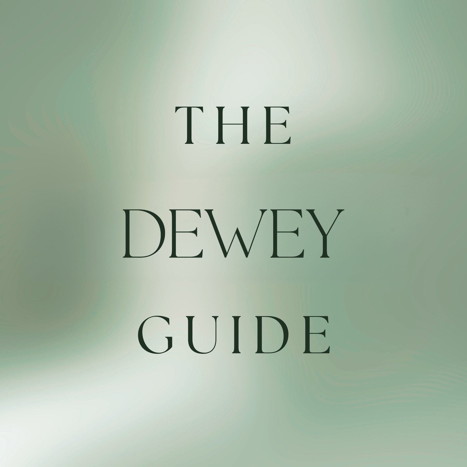 Introducing The Dewey Guide and How to Style It | DEWEY